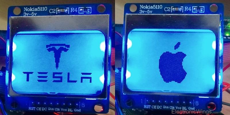 Nokia5110 Graphical Display Interfacing With Avr Atmega16atmega3